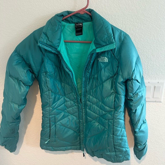 The North Face | Jackets & Coats | The North Face Teal Puffer Jacket ...